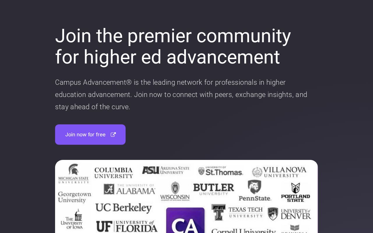 Campus Advancement